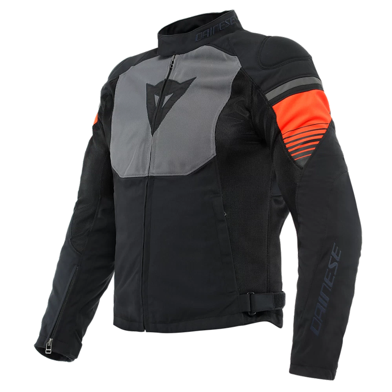 DAINESE AIR FAST TEX JAKNA CRN/SIV/FLU-CRV
