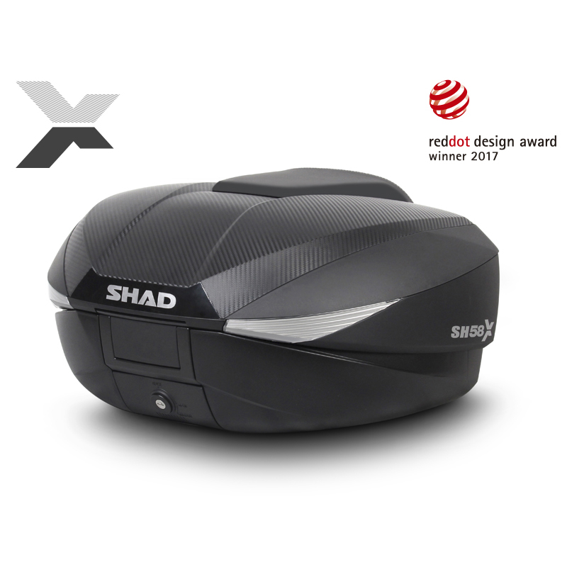 SHAD SH58X PROŠIRIVI GORNJI KOFER KARBON