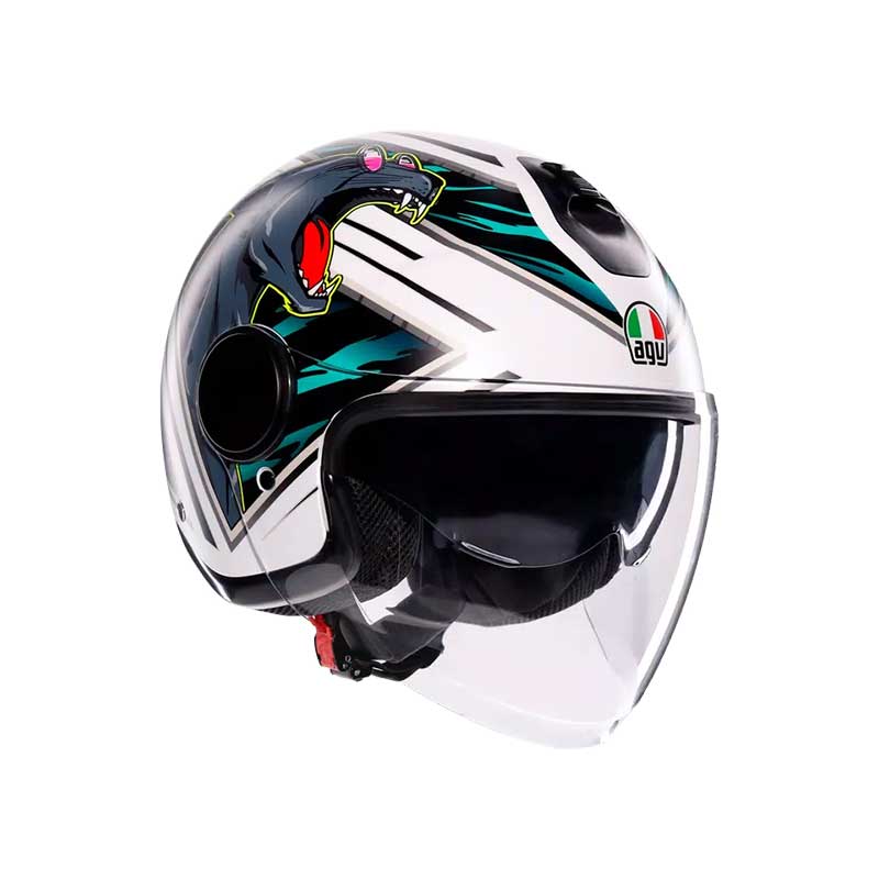 AGV KACIGA ETERES GHEPARD MAT-BEL/CRN/ZEL