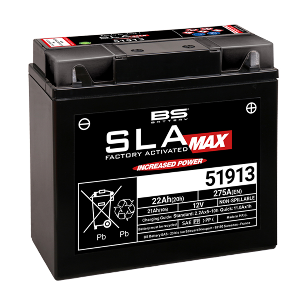 Akumulator BS 12V 21Ah gel SLA Max 51913 desni plus (186x82x171) 275A