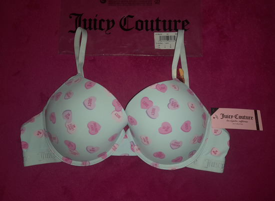 Juicy Couture tirkizni roze srca, logo 85C NOVO!%