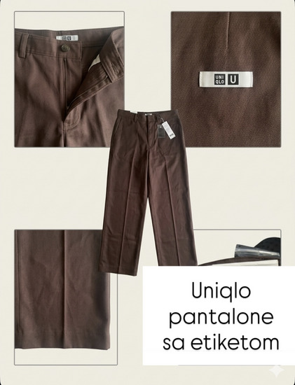 Uniqlo U (Lemaire) pantalone SA ETIKETOM