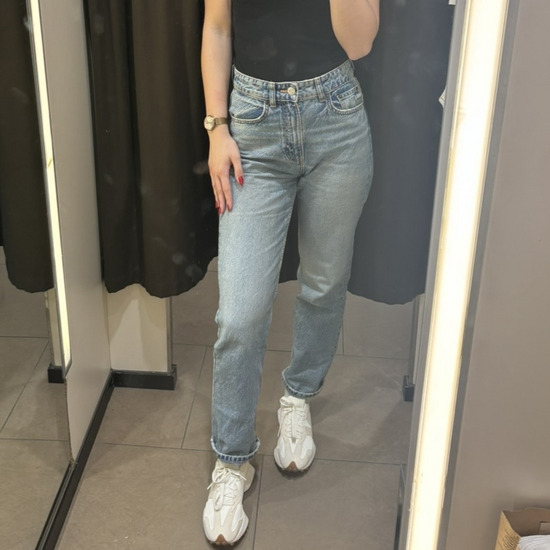 ZARA farmerke mom jeans