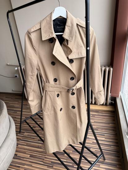 MASSIMO DUTTI TRENCH COAT MANTIL XS - POPTUNO NOV