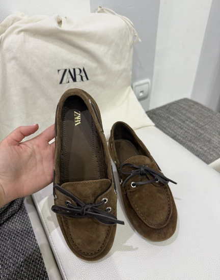 Zara nove kozne mokasine 38
