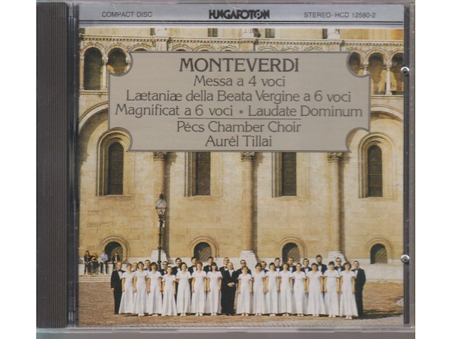 cd / MONTEVERDI - MESSa 4 voci da capela