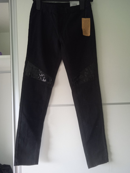 YFK jeggings 164cm ili 13 do 14god.ETIKETA