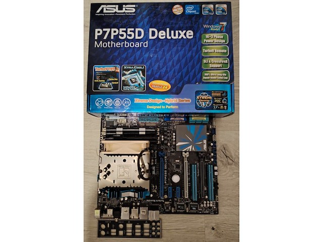 Asus P7P55D Deluxe + Intel i7 860 + Kuler + 12GB DDR3