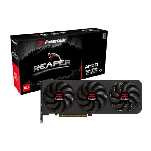 PowerColor Reaper AMD Radeon™ RX 9070XT - 16GB GDDR6 - RX9070XT 16G-A