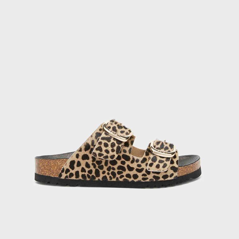 Scholl ženske papuče Noelle leopard
