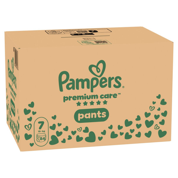 Pampers pants pelene montly 7 prem.  15kg+ 84kom