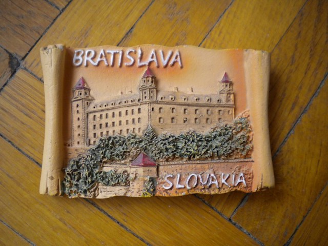 BRATISLAVA Slovacka, magnet za frizider (7)