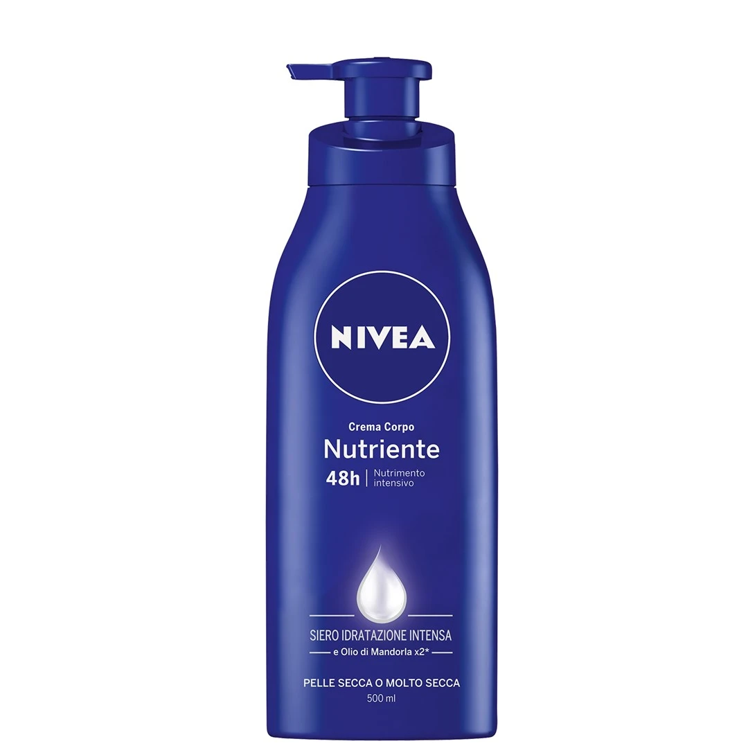 NIVEA MLEKO ZA TELO 500ML SA PUMPICOM NUTRIENTE 80212