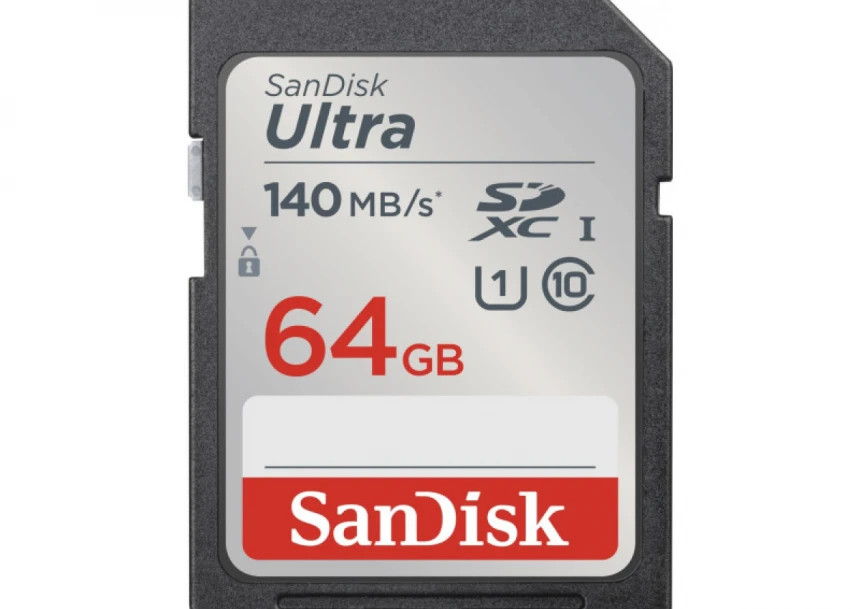 SDXC SanDisk 64GB Ultra, SDSDUNB-064G-GN6IN