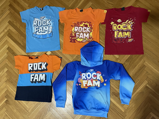 Rock Fam paket vel 6.
