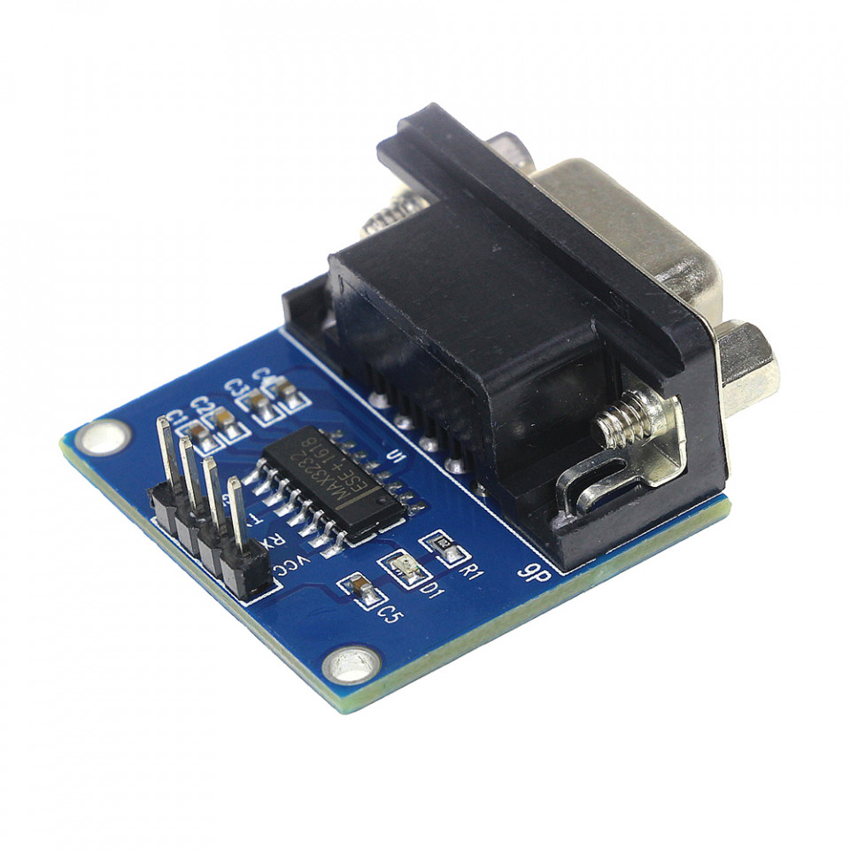 MAX3232 RS232 na TTL Serijski Konverter Modul DB9 Ženski za Arduino/Raspberry Pi