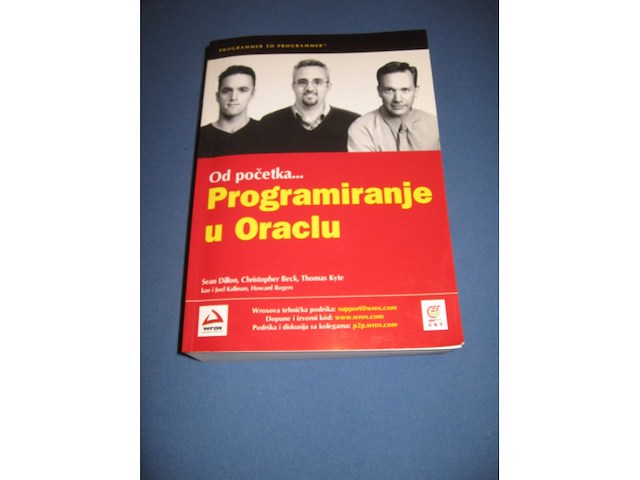 Programiranje u oraclu - Dillon, Bech, Kyte