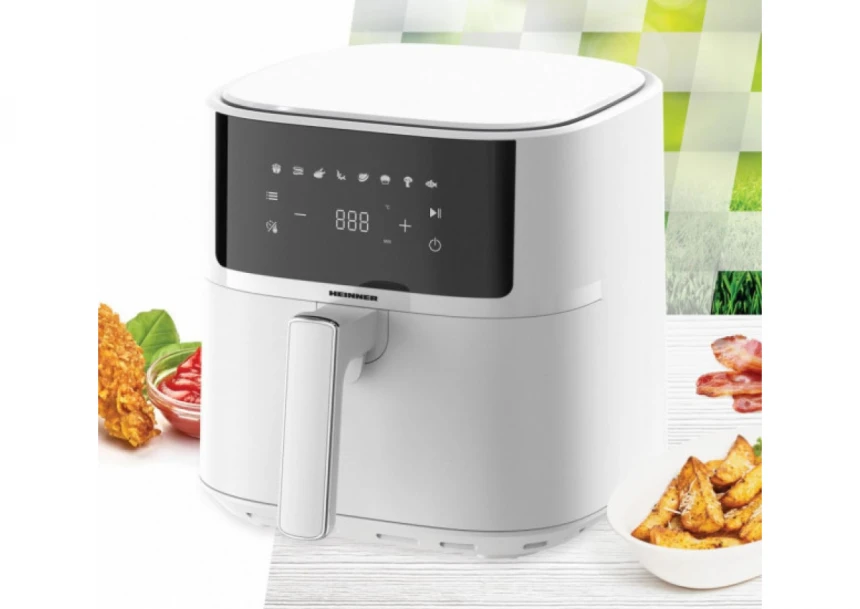 Friteza Air Fryer HEINNER HAF-B6WH17SQ/1700W/5,7l/bela