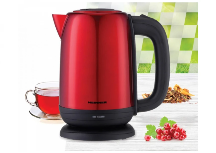 Električno kuvalo HEINNER HEK-2200RDSS 1,8l/2200W/crveni