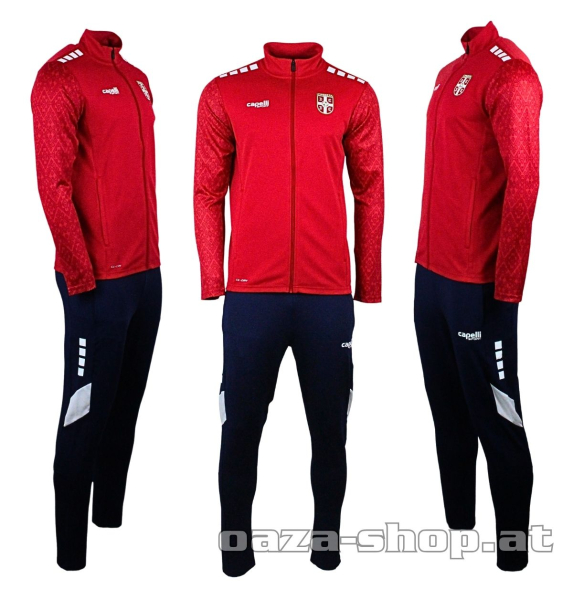 Capelli Full Zip Tracksuit FSS 2025/26 Red/Navy