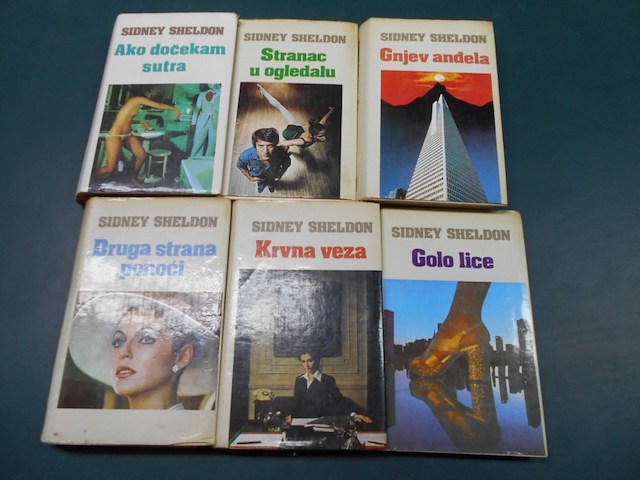 Sidney Sheldon - Kolekcija od 6 knjiga