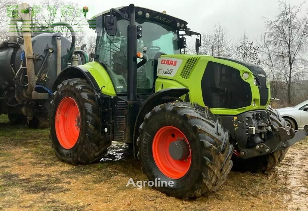 Claas axion 830 cmatic traktor točkaš