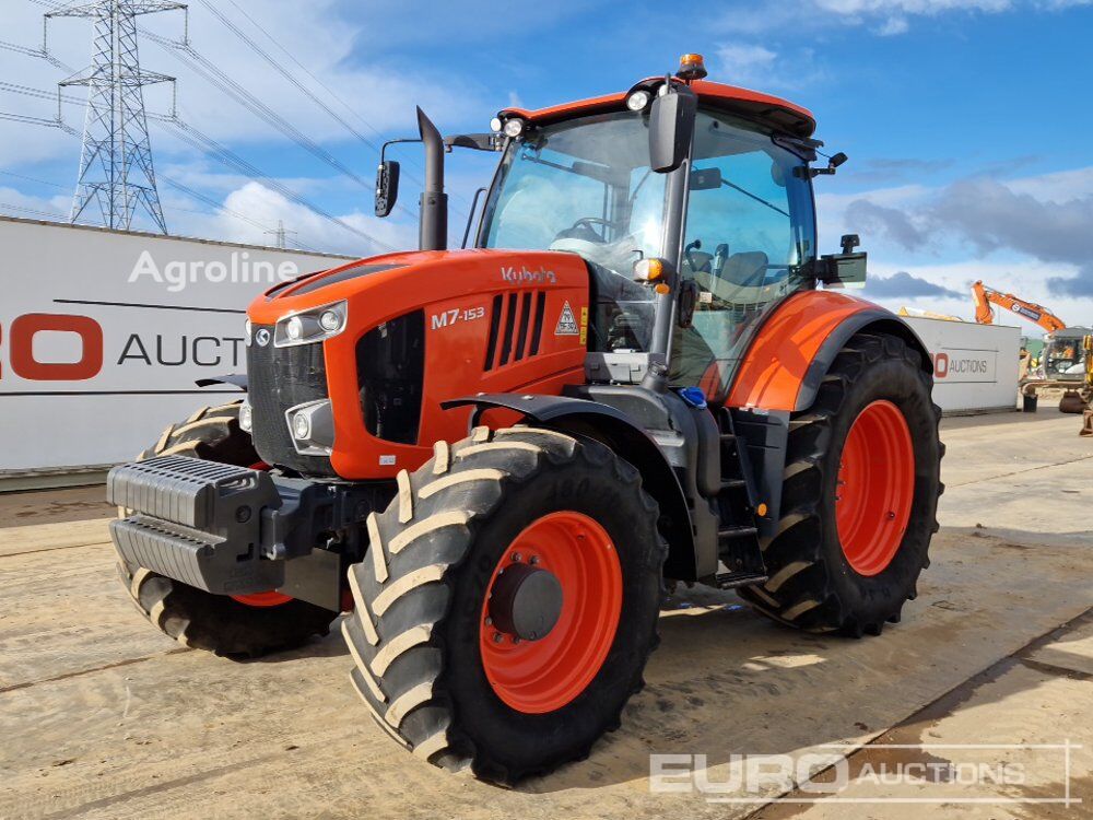 Prodaje se Kubota M7-153 traktor točkaš na aukciji
