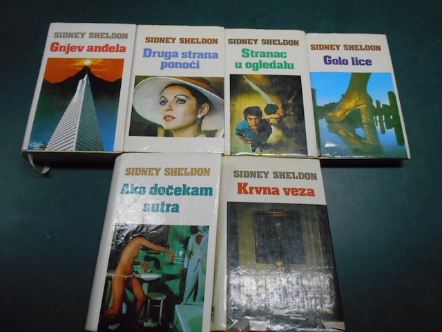 Sidney Sheldon - Kolekcija od 6 knjiga