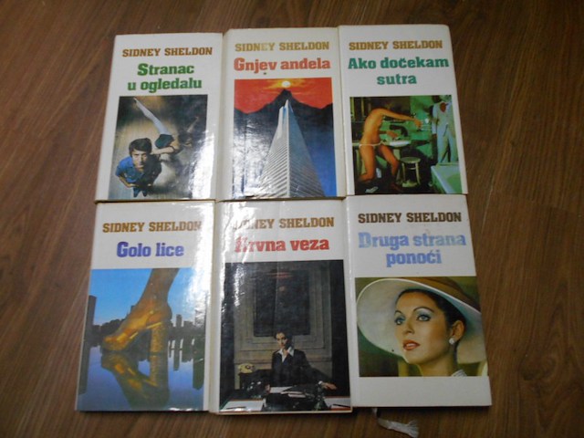 Sidney Sheldon - Kolekcija od 6 knjiga