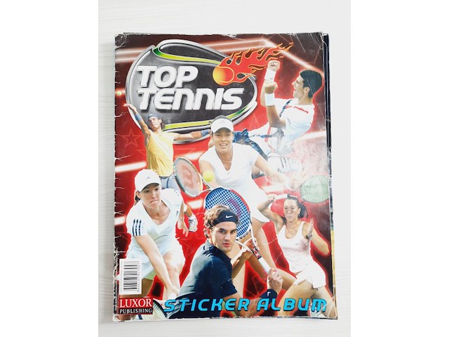 ALBUM SA SLIČICAMA -TOP TENNIS 2001