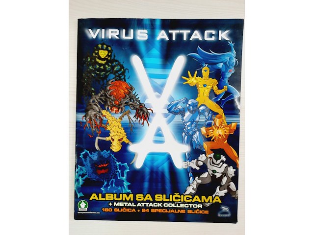 Album za sličice - VIRUS ATTACK