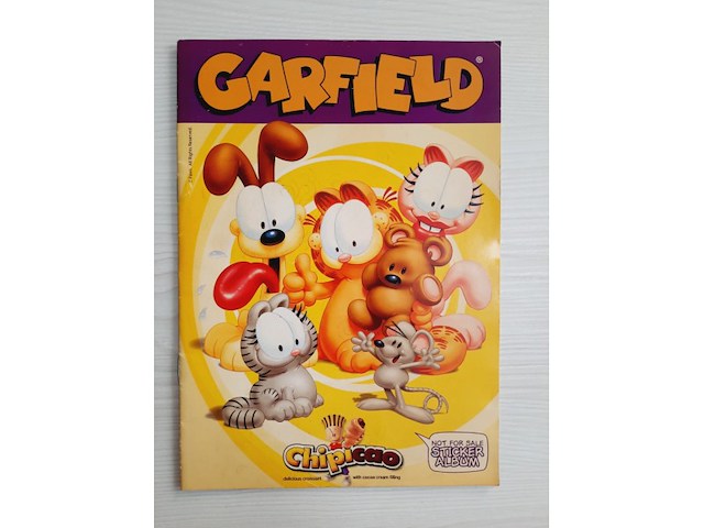 Garfield album za sličice - Chipicao