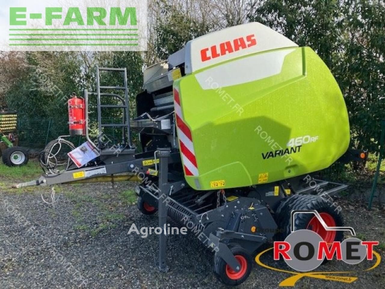 Claas variant460 rs balirka za četvrtaste bale