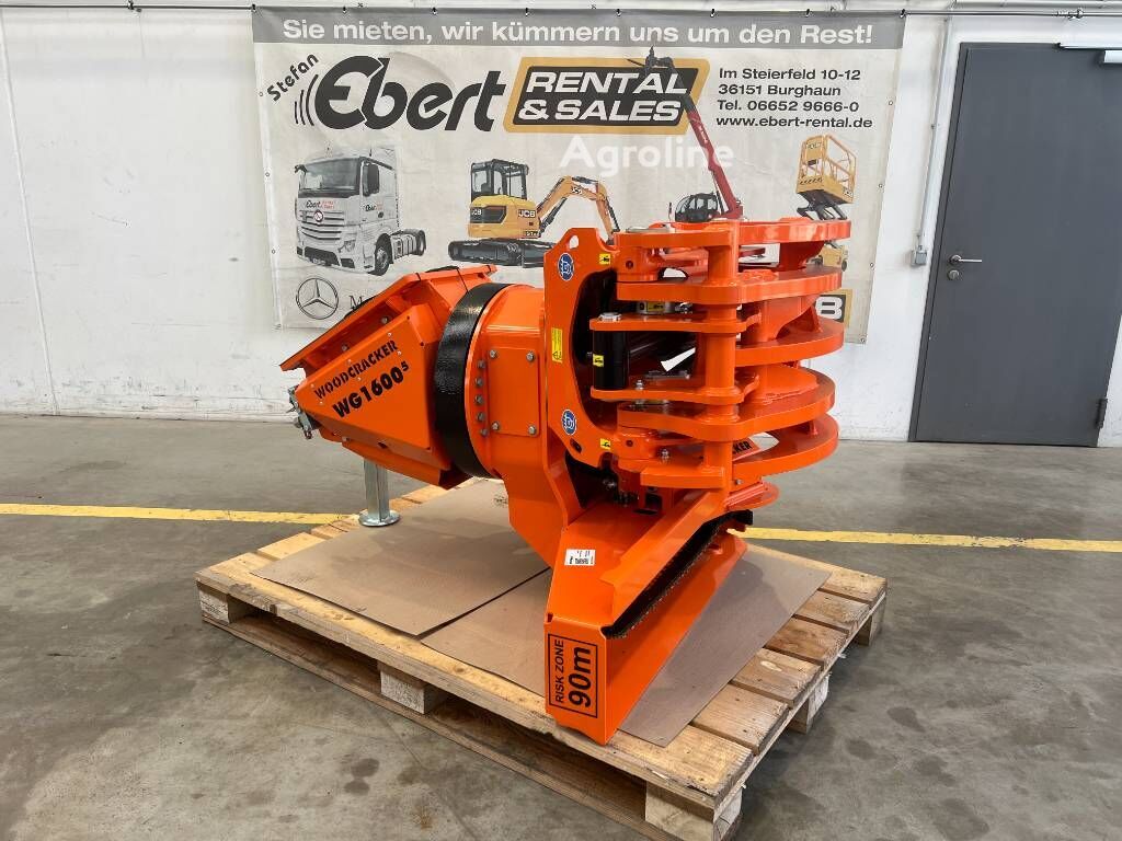 Nova Westtech Woodgripper WG1600 Greifer Säge / Tiltator lagernd hvataljka za trupce