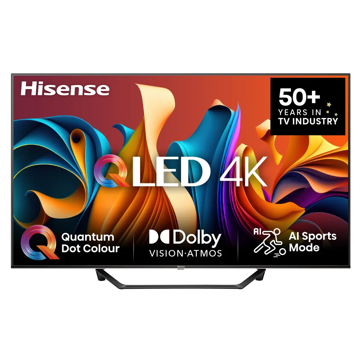 Hisense Televizor 43A7NQ, QLED, 4K UHD, Smart TV, Crni