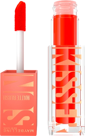 MAYBELLINE NEW YORK
SUNKISSER MAT tečno rumenilo, Hazy Matte Blush 35 Spritzy Orange, 1 kom