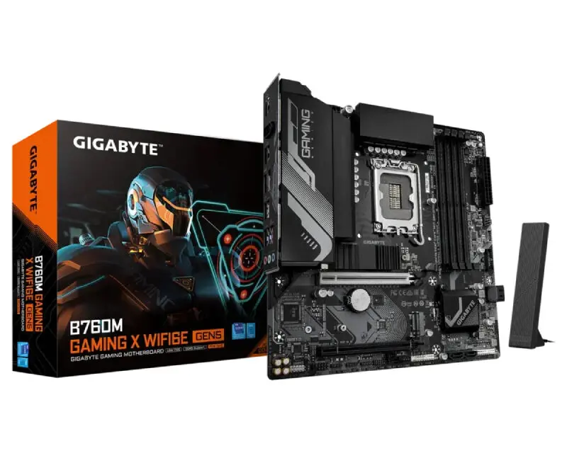 Gigabyte Matična ploča s1700, microATX, B760M, Intel 1700