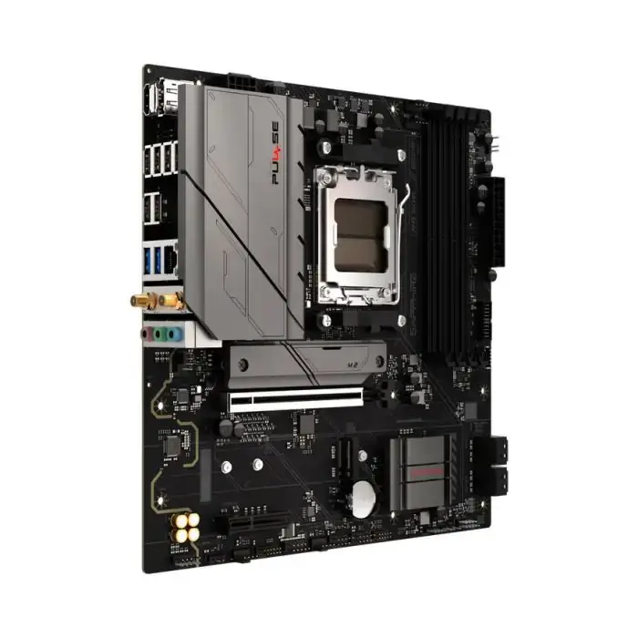 Sapphire Matična ploča B850M Pulse, Micro ATX, WiFi, AM5, AMD B850, DDR5