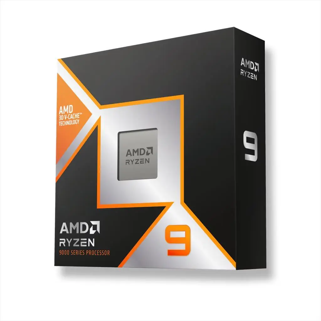 Amd procesor Rizen 9 9900Ks3D, 12 јezgara, 5,5 Ghz 150 Mb sa Radeon grafikom, S.Am5 100-100001368Vof, kutiјa bez hladnjaka