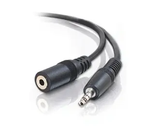 E-GREEN Kabl audio 3.5mm - 3.5mm M/F (produžni) 3m