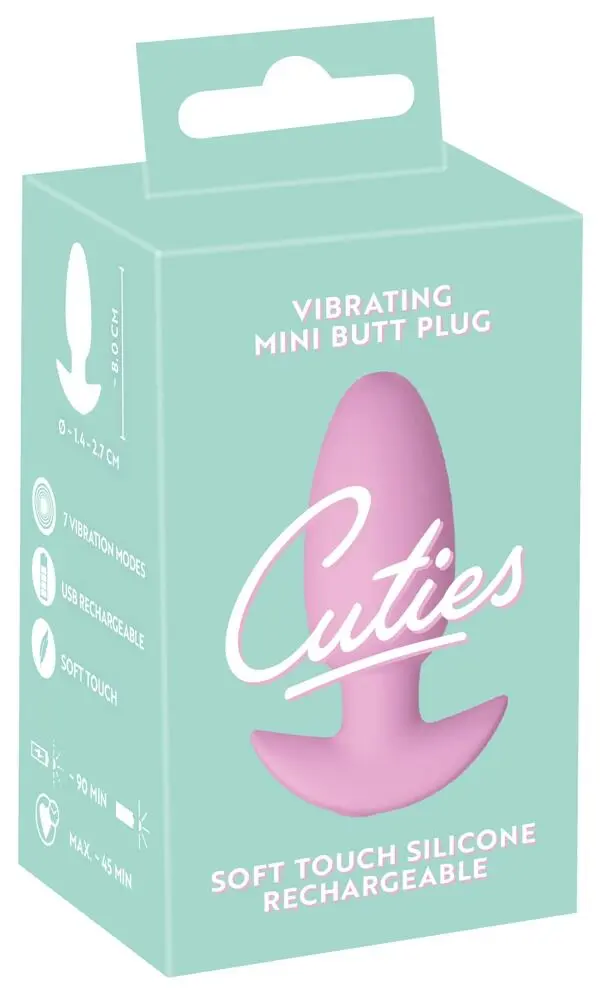 You2Toys Vibrirajuća analna kupa Cuties, Roze