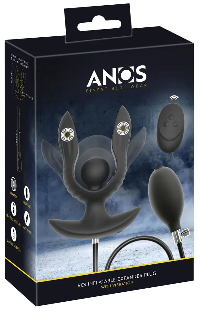 Anos Analni Expander i kupa sa vibracijom RC Inflatable