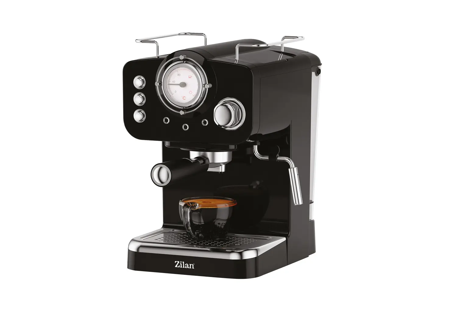 Zilan Aparat za espresso kafu ZLN2991, 1100 W, 1.25 L, Crni