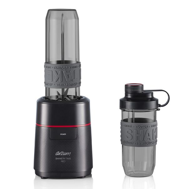 Arzum AR1147-0100 Shake'n Take Neo Blender 500W + 2 BOCE