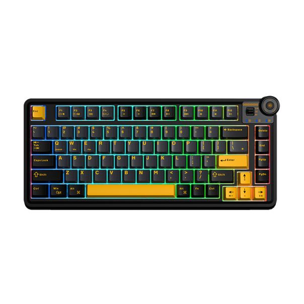 Tastatura AULA AU75 mehanicka Black/Orange