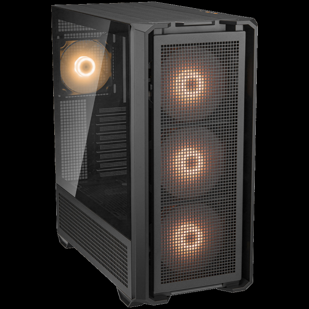 COUGAR MX600 PC Case, Mid Tower, Black