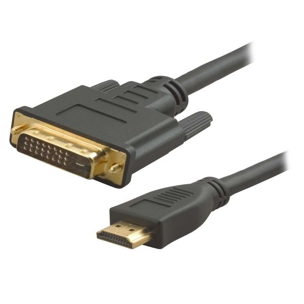 Kabel HDMI na DVI (24+1) 5m .