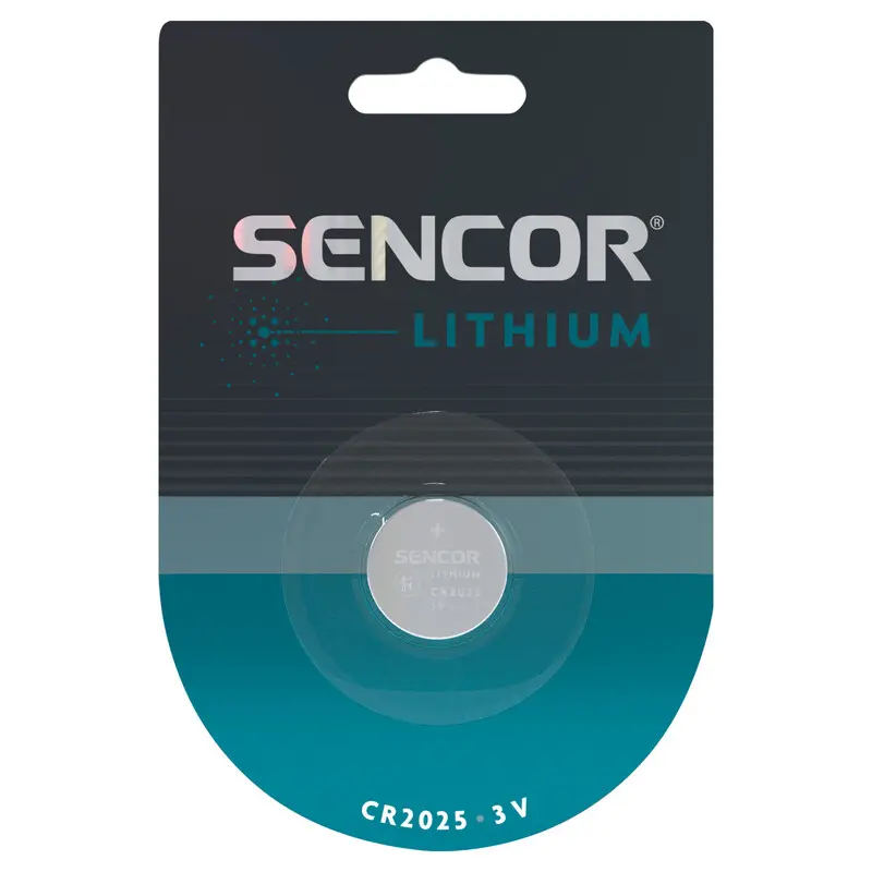 Sencor Baterija CR2025, 1BP, Lithium, 3V