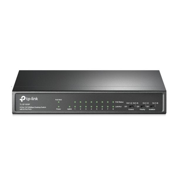 TP LINK LAN Switch TP-LINK TL-SF1009P 9port 10/100Mbs/8 PoE
