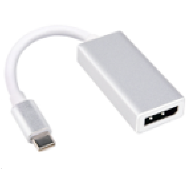 STARS SOLUTIONS Adapter USB-C na DP beli